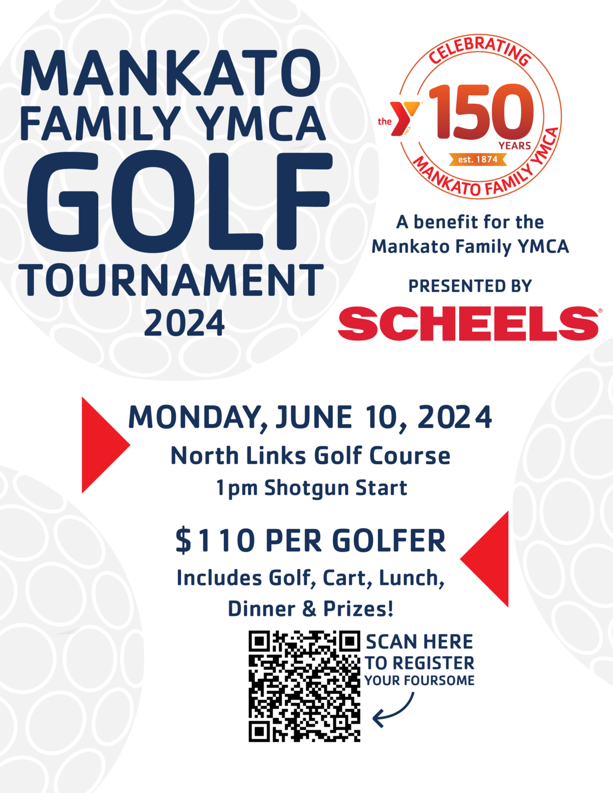 Mankato Family YMCA Golf Tournament 2024 - Mankato YMCA